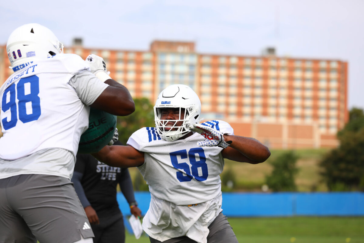 Derritt carving out rotational spot after winter transfer - KU Sports